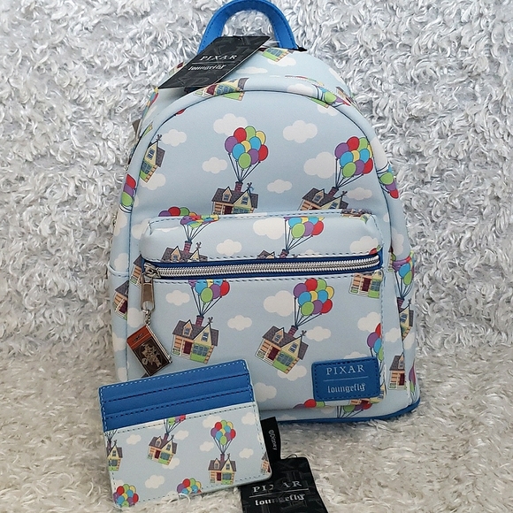 Loungefly | Bags | Nwt Loungefly Pixar Up Adventure Mini Backpack Set ...